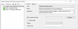 Task Sequence Deployment – Popups – GARYTOWN ConfigMgr Blog