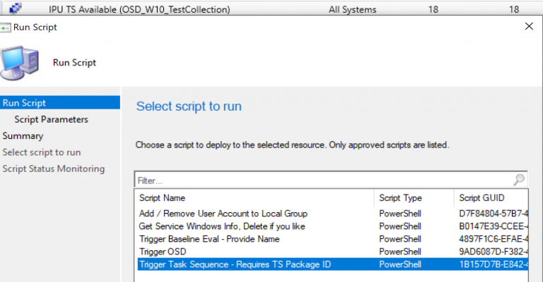 Run Scripts: Trigger Task Sequence – GARYTOWN ConfigMgr Blog