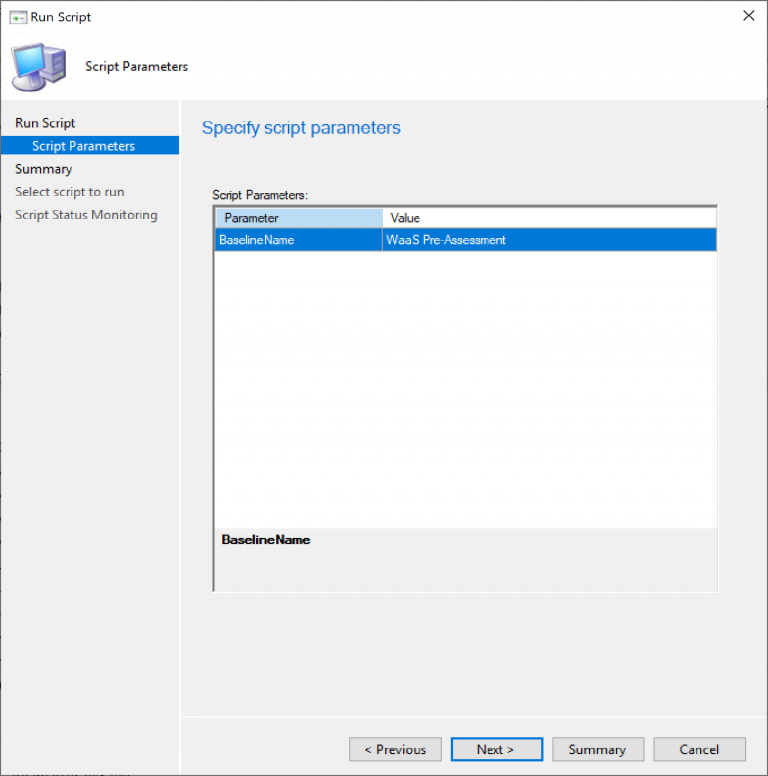 Run Scripts: Trigger Baseline Evaluation – GARYTOWN ConfigMgr Blog