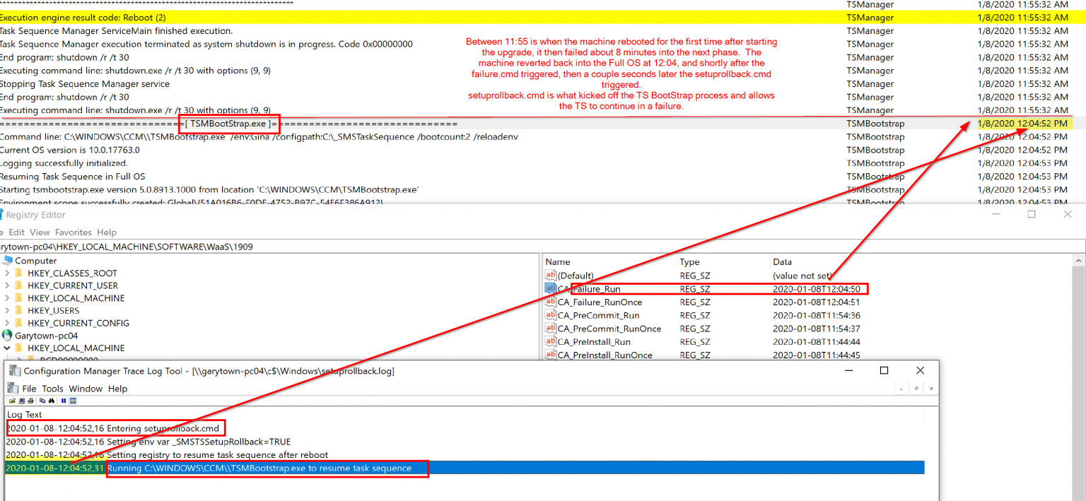 Windows 10 Upgrade – Custom Action Scripts – GARYTOWN ConfigMgr Blog