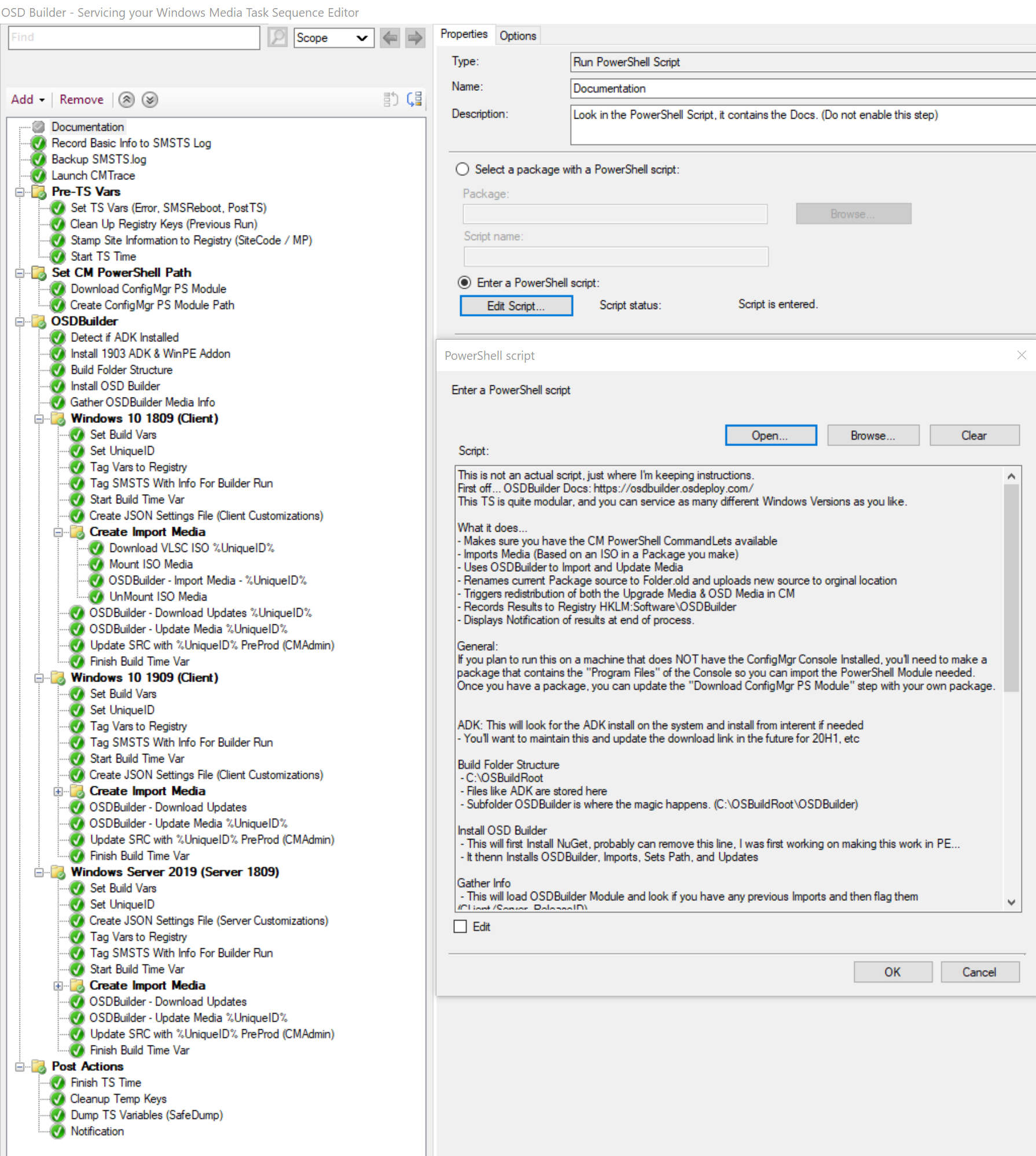 OSD Builder in a Task Sequence – GARYTOWN ConfigMgr Blog