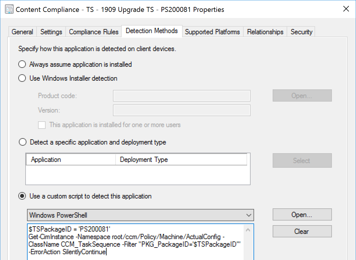 CCMCache Compliance for ConfigMgr Task Sequence Referenced Packages ...