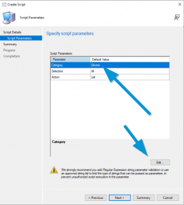 ConfigMgr Run Scripts -> Add List for Parameters – GARYTOWN ConfigMgr Blog