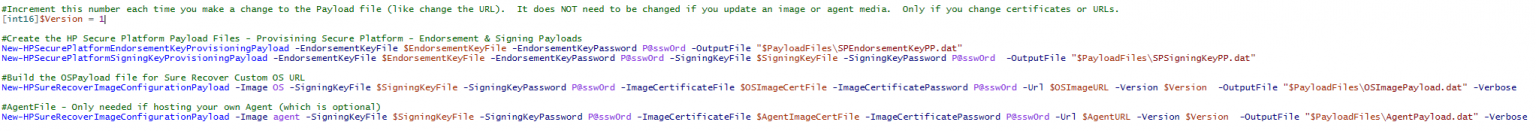 Hp Sure Recover Custom Setup Part 5 Hp Secure Platform Payload Files Garytown Configmgr Blog