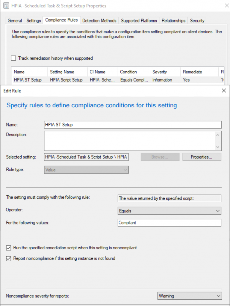 Using ConfigMgr Baseline to Deploy HPIA for auto updating of Drivers – GARYTOWN ConfigMgr Blog