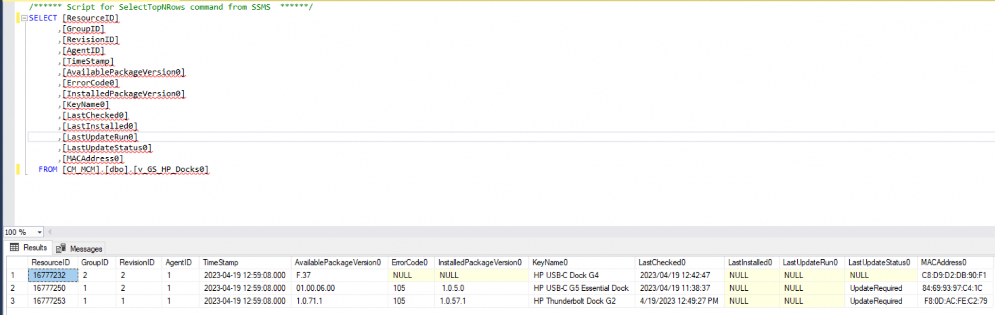 HP Dock Registry & Inventory with ConfigMgr – GARYTOWN ConfigMgr Blog