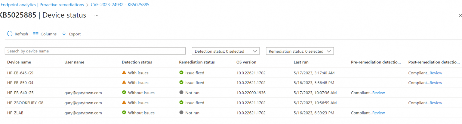 KB5025885: Dealing with CVE-2023-24932 via Proactive Remediation ...