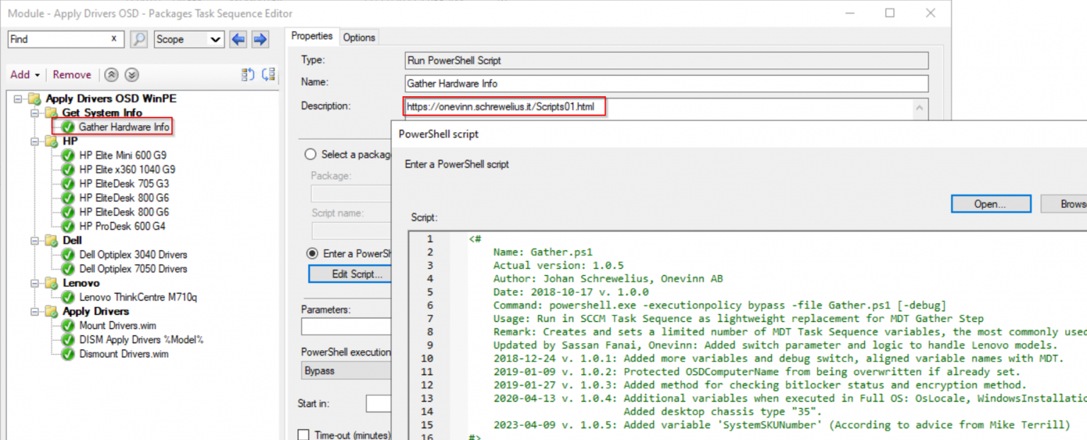 ConfigMgr TS Basics – Model Mapping Conditions – GARYTOWN ConfigMgr Blog