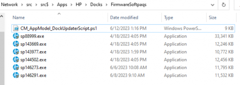 HP Docks Update via ConfigMgr App Model – GARYTOWN ConfigMgr Blog