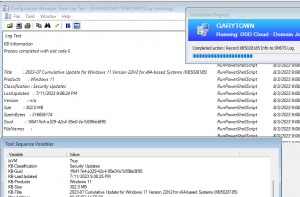 OSDCloud – ConfigMgr Integrated – Win11 OSD – GARYTOWN ConfigMgr Blog