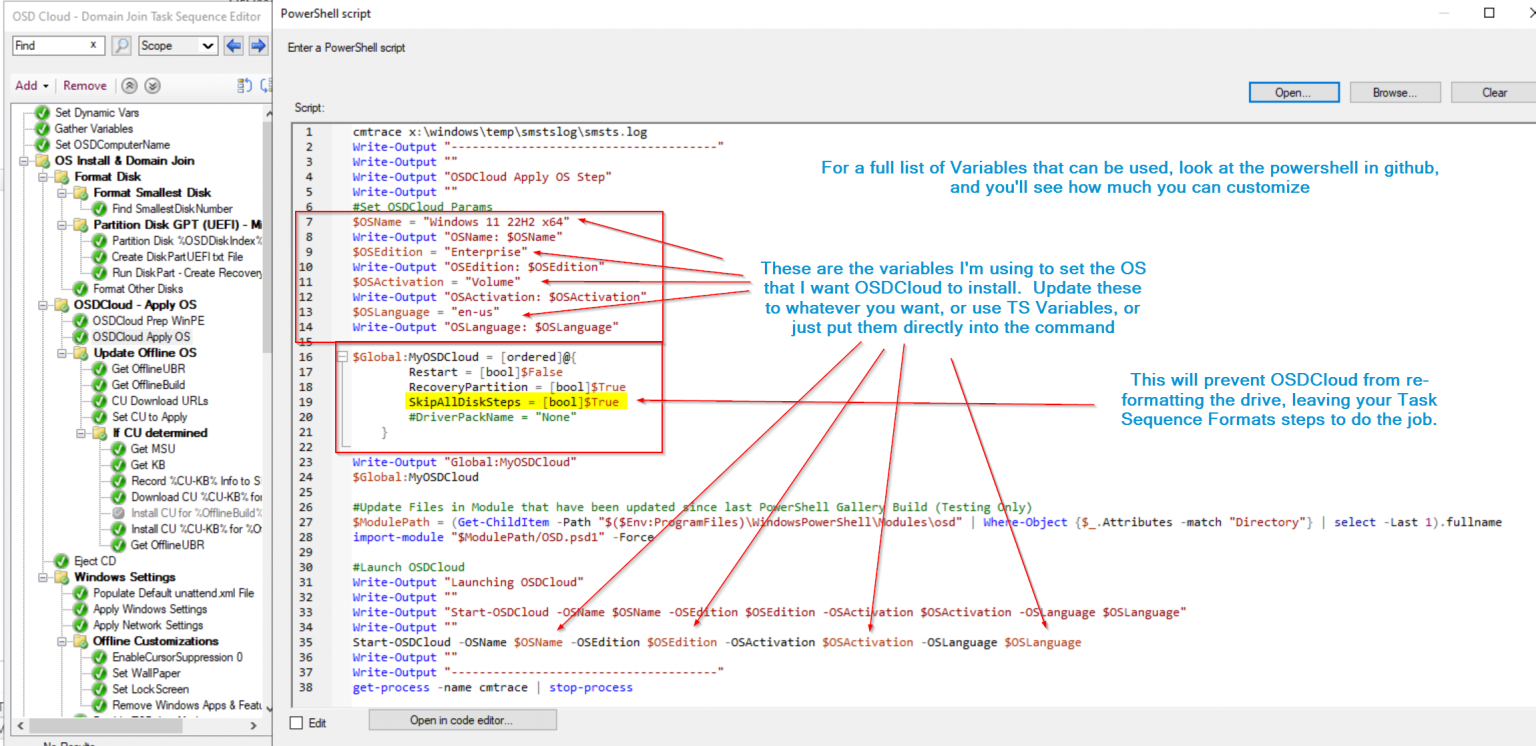 OSDCloud – ConfigMgr Integrated – Win11 OSD – GARYTOWN ConfigMgr Blog