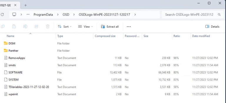 Task Sequence Troubleshooting – Log Gather – GARYTOWN ConfigMgr Blog