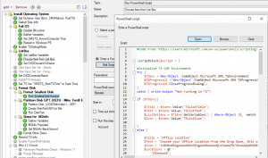 Task Sequence – Gather User Input – List Drop Down – PowerShell ...