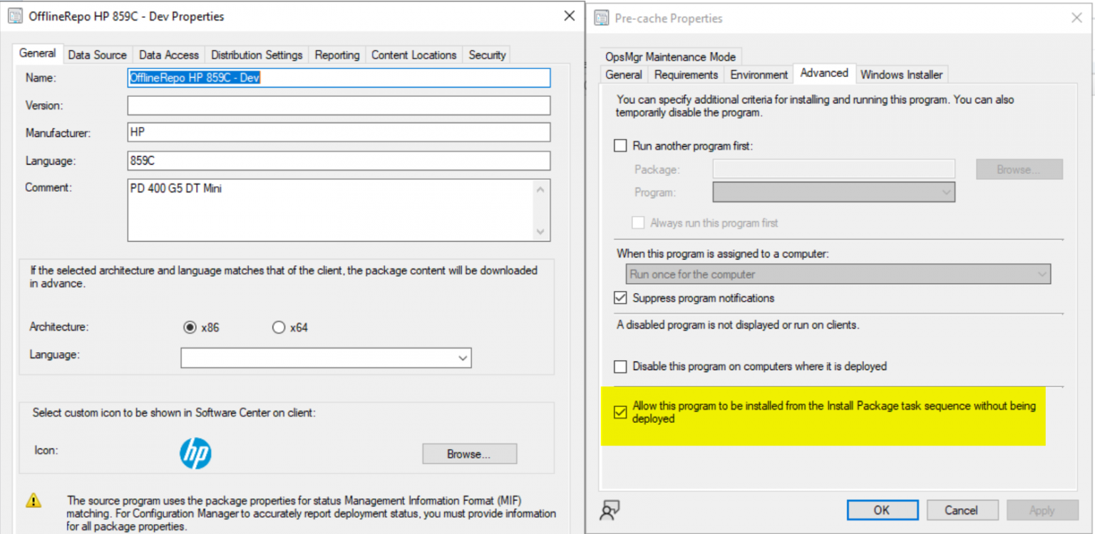 OSD HP Image Assistant Revisited – Offline – HPIA Repo in CM Packages ...