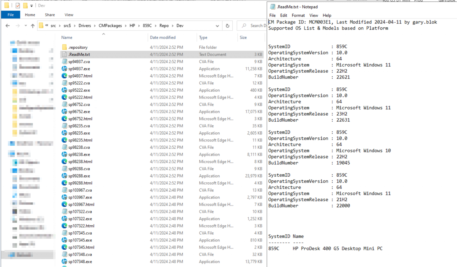 OSD HP Image Assistant Revisited – Offline – HPIA Repo in CM Packages ...