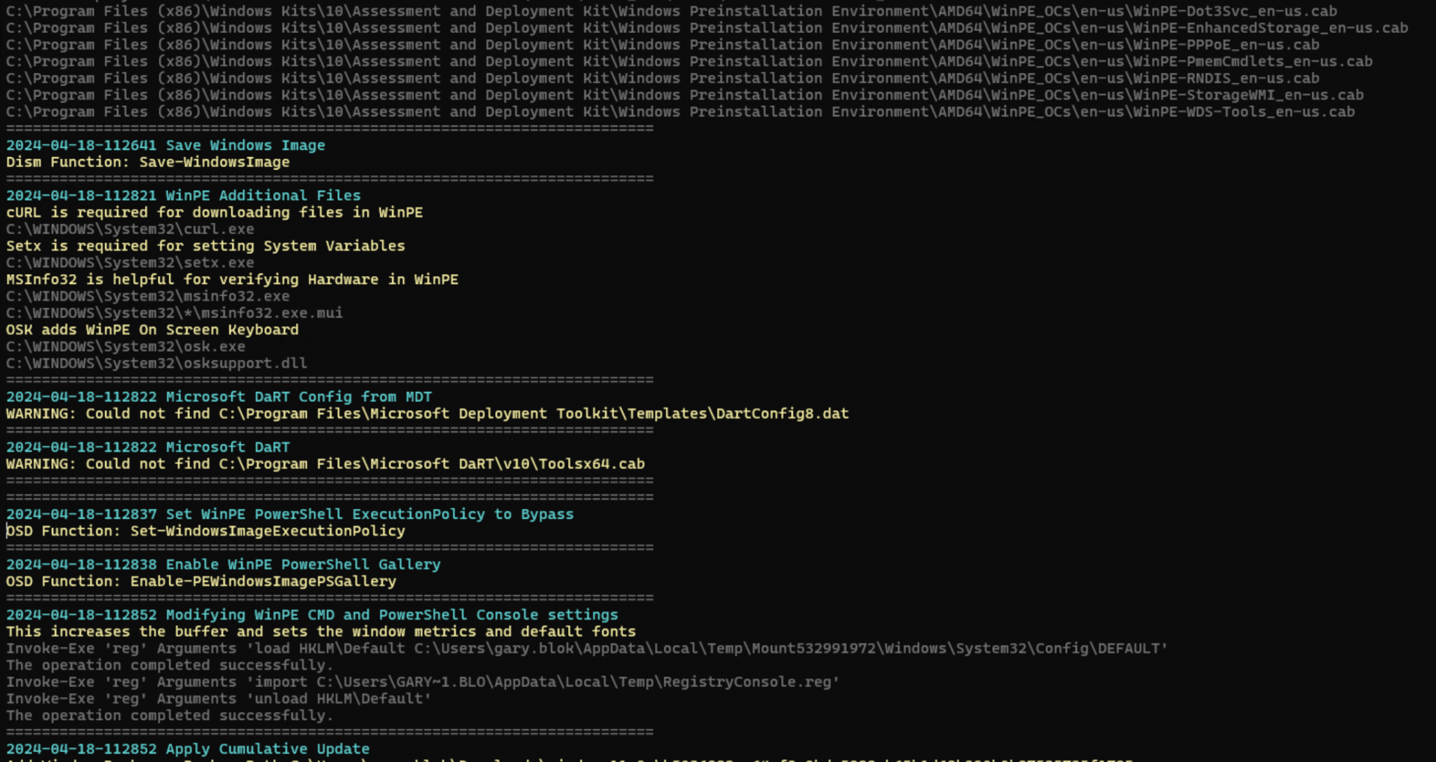 KB5025885 – Updating your USB Boot Media – Leveraging OSD Module ...