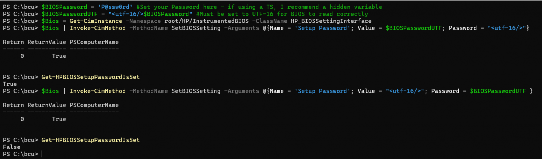 HP BCU to HP CMSL – GARYTOWN ConfigMgr Blog