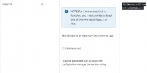 Simplifying Dell Command Warranty with PowerShell – GARYTOWN ConfigMgr Blog