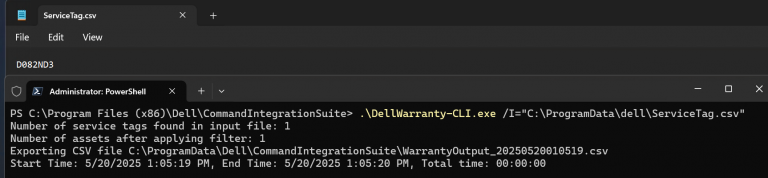 Simplifying Dell Command Warranty with PowerShell – GARYTOWN ConfigMgr Blog