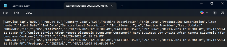Simplifying Dell Command Warranty with PowerShell – GARYTOWN ConfigMgr Blog